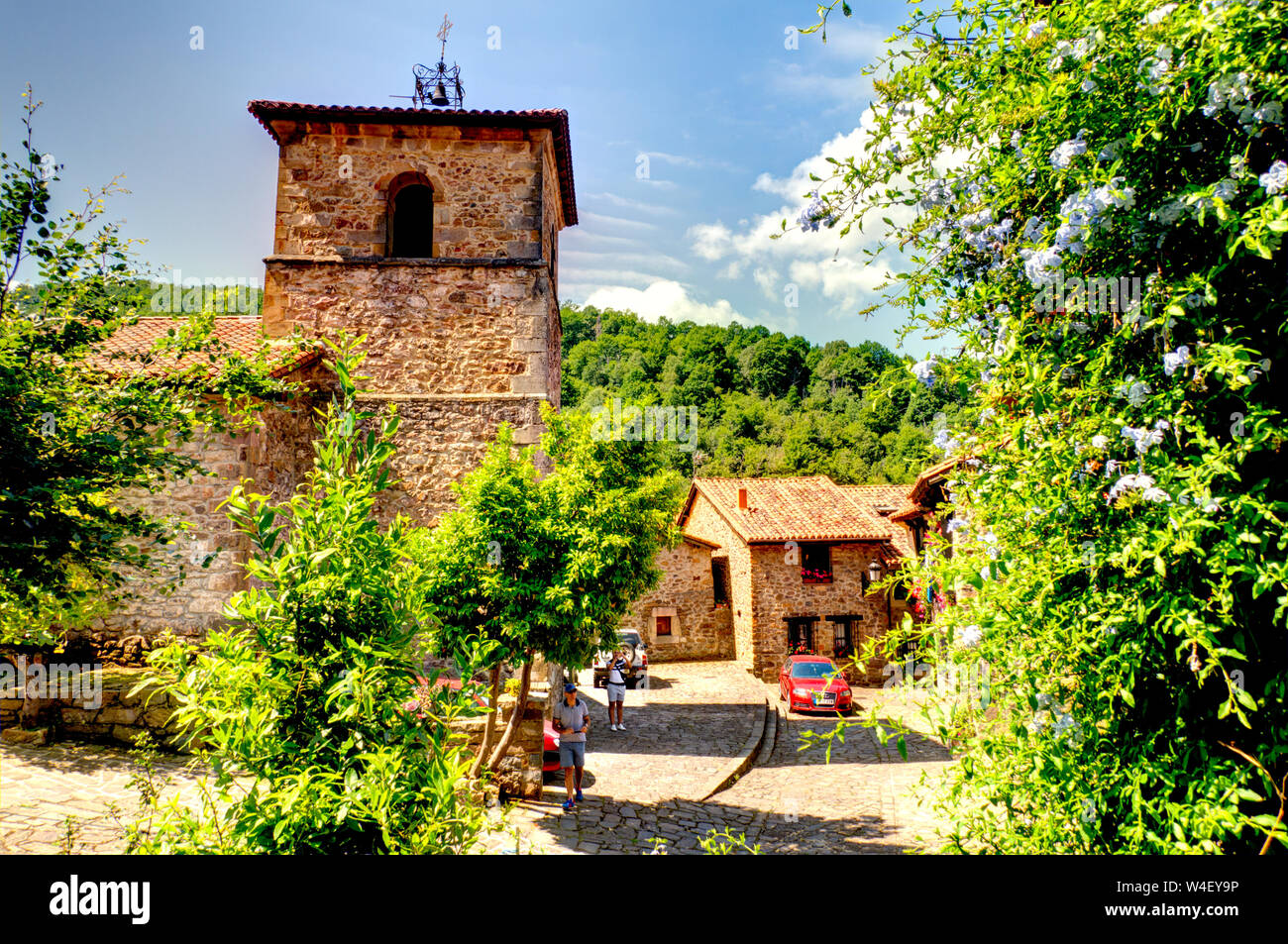 Barcena Mayor, Cantabria, Spain Stock Photo - Alamy
