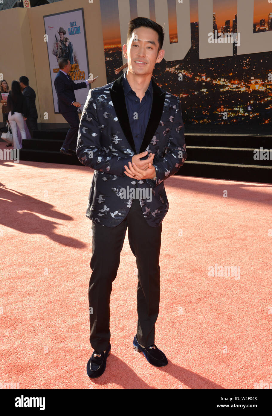 Los Angeles, USA. 22nd July, 2019. Mike Moh at the premiere of "Once ...