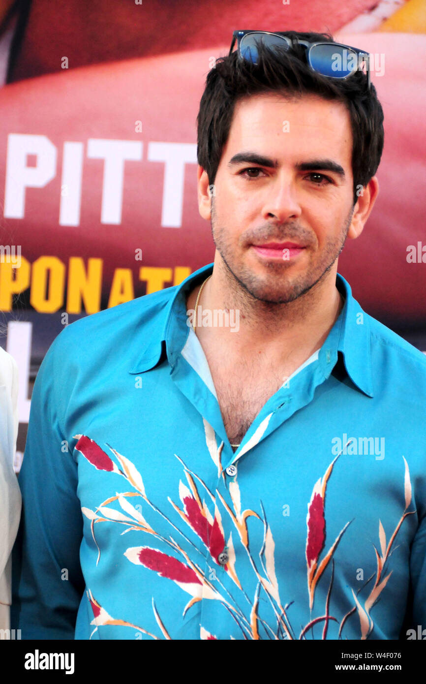 Hollywood, California, USA 22nd July 2019 Director Eli Roth attends ...