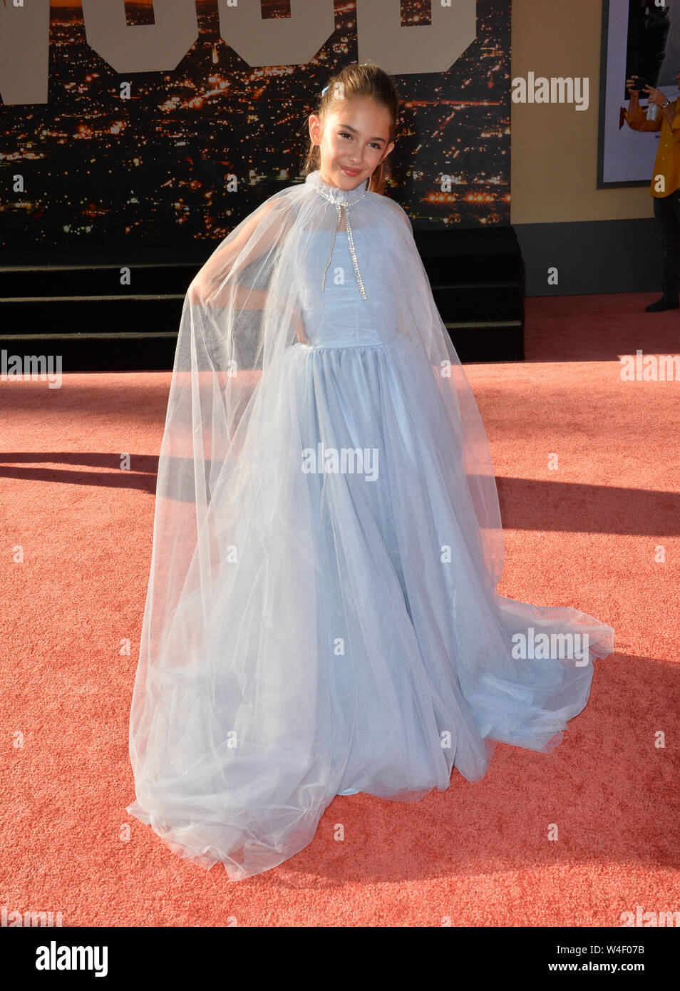 Los Angeles, USA. 22nd July, 2019. Julia Butters at the premiere of ...