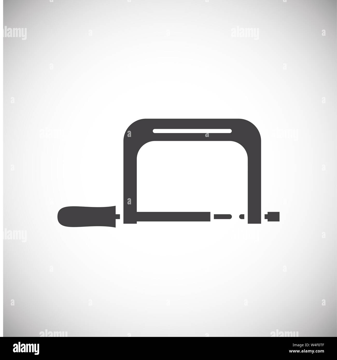 Measuring tool icon on background for graphic and web design. Simple ...