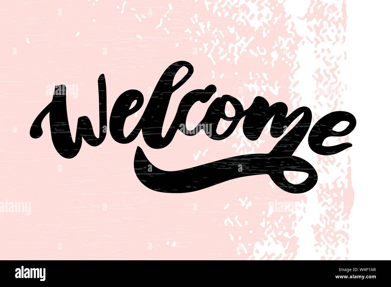 Welcome signage Stock Vector Images - Alamy