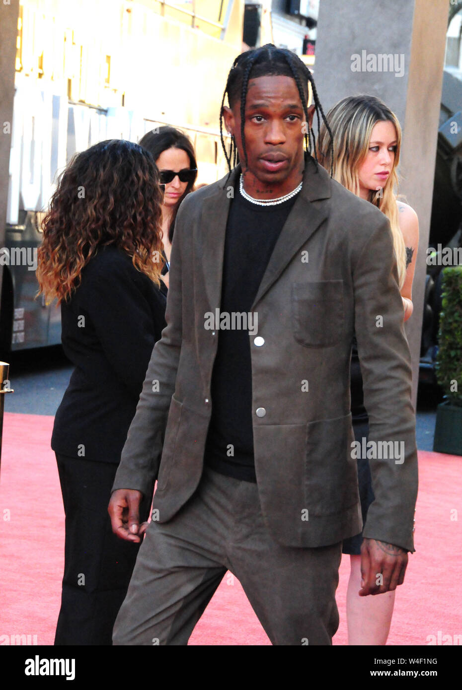 Hollywood, California, USA 22nd July 2019 Rapper Travis Scott attends ...