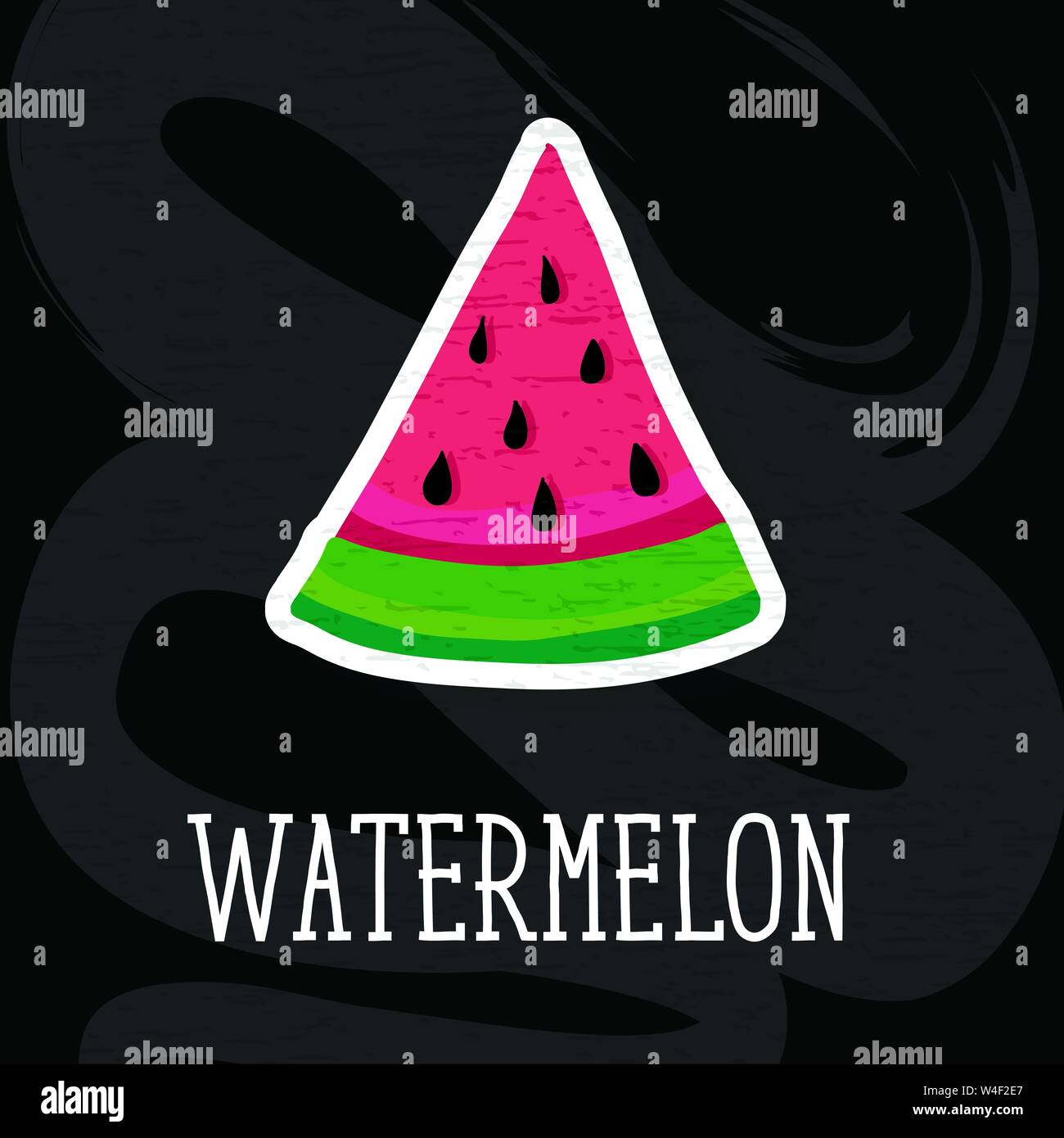 Vectorwatermelon hi-res stock photography and images - Alamy