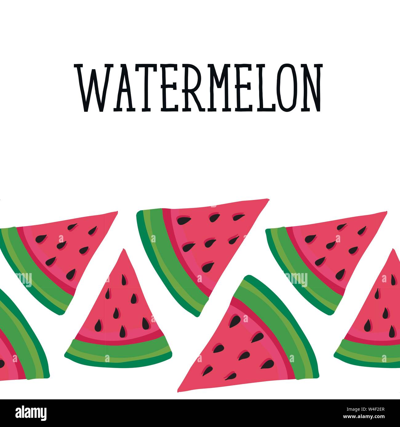 Watermelonbackground Stock Vector Images - Alamy