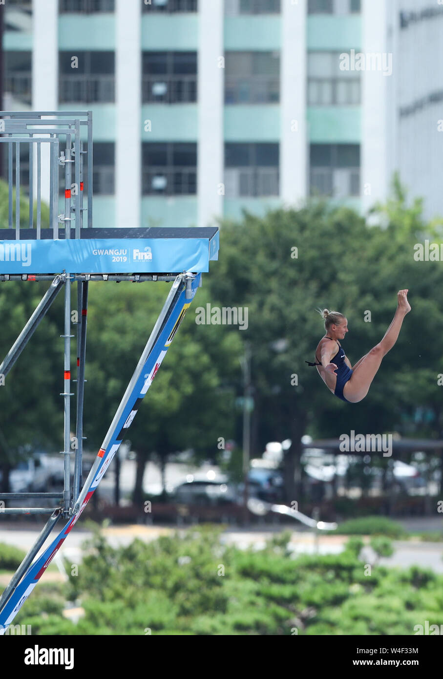 Gwangju, South Korea. 23rd July, 2019. Rhiannan Iffland of Australia ...