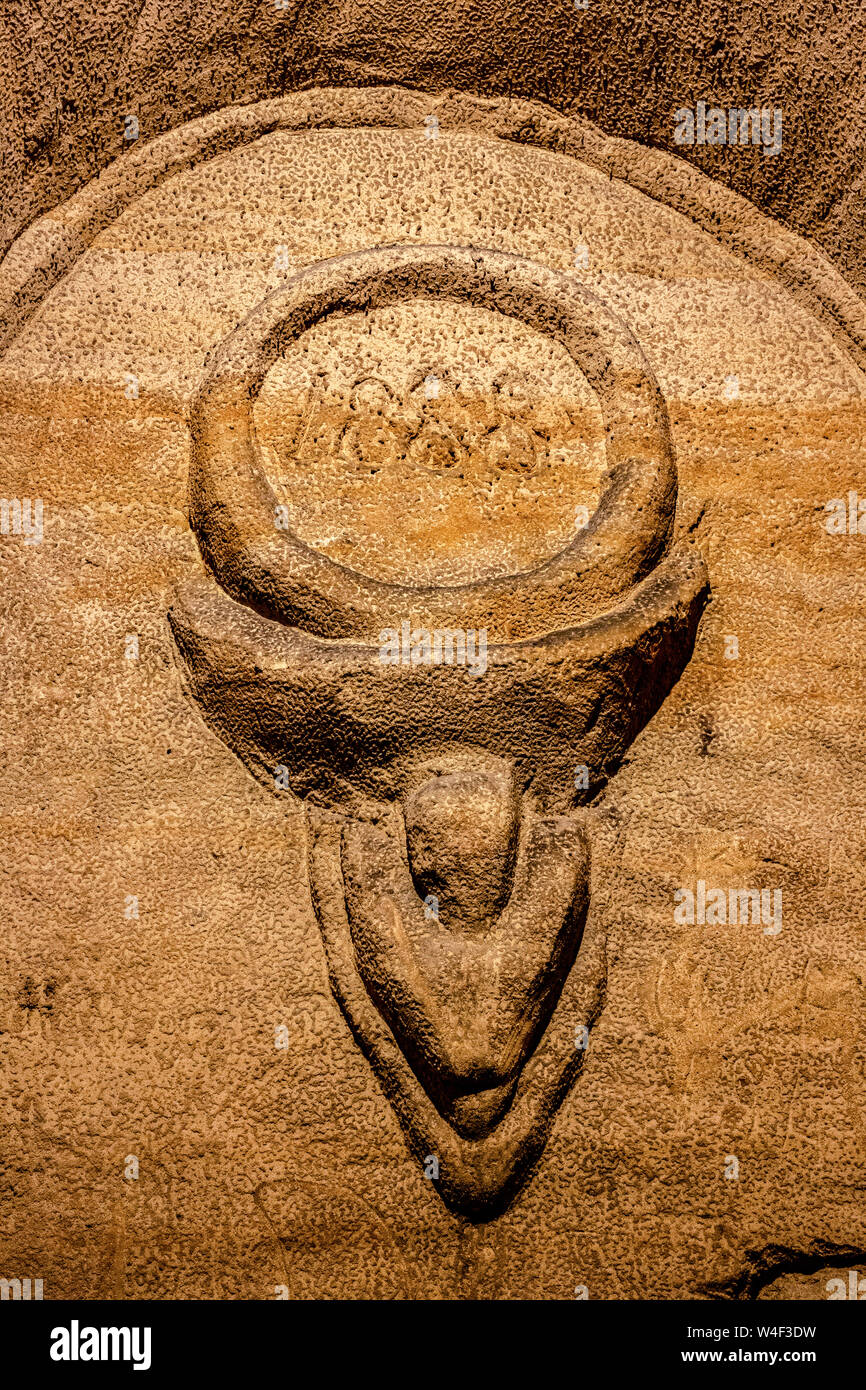 Italy Marche Osimo Piazza Dante caves Stock Photo - Alamy