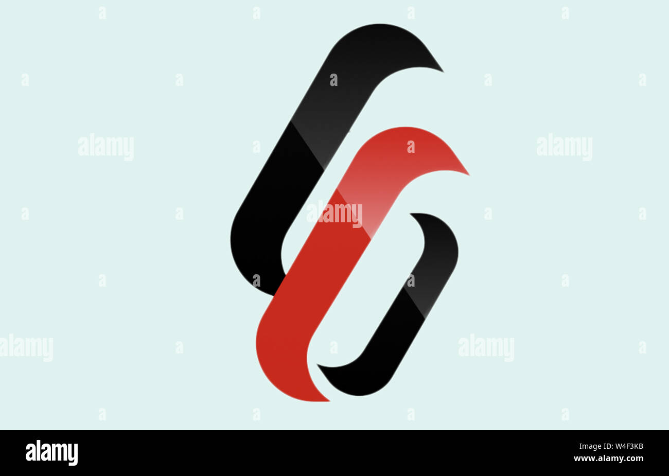 modern logo shape design Stock Photo - Alamy