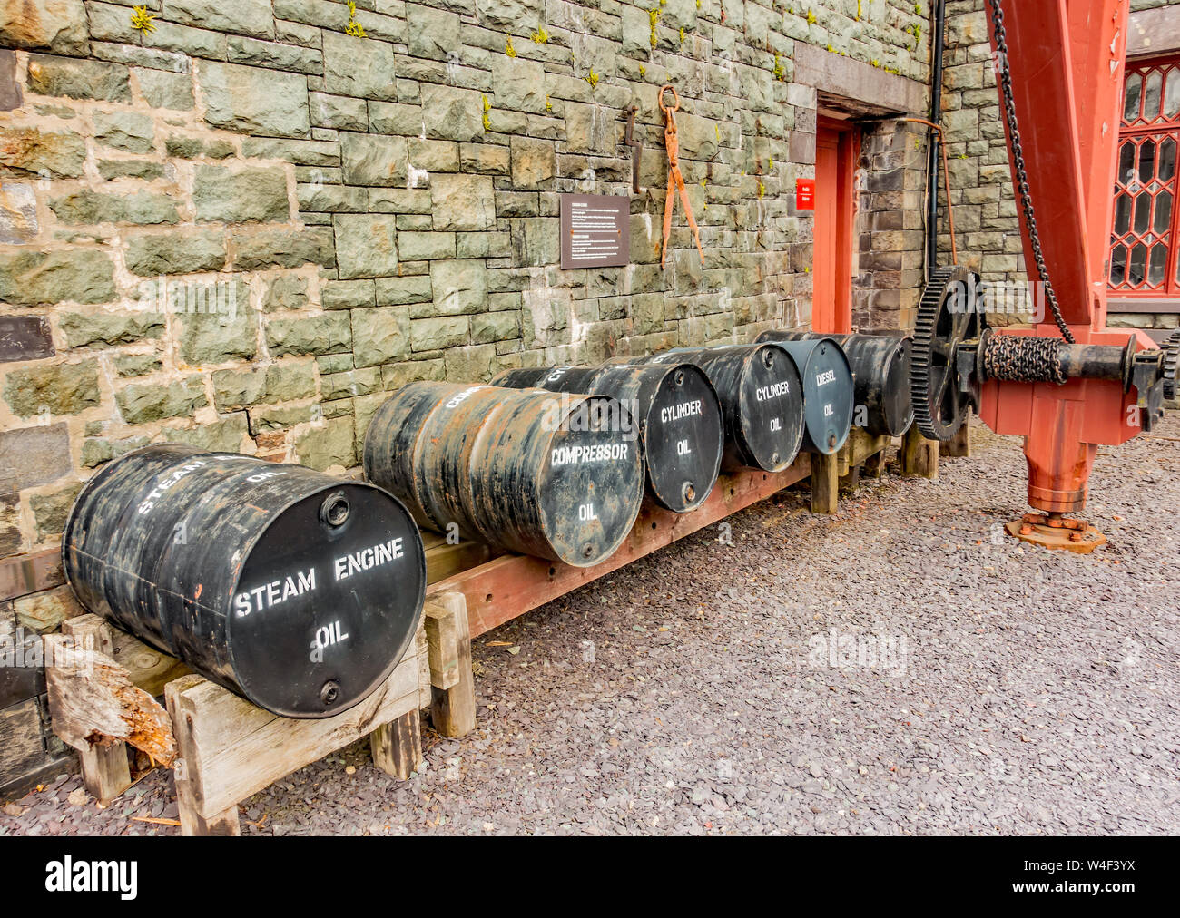 National Slate Museum, Llanberis, North Wales. Historical and ...