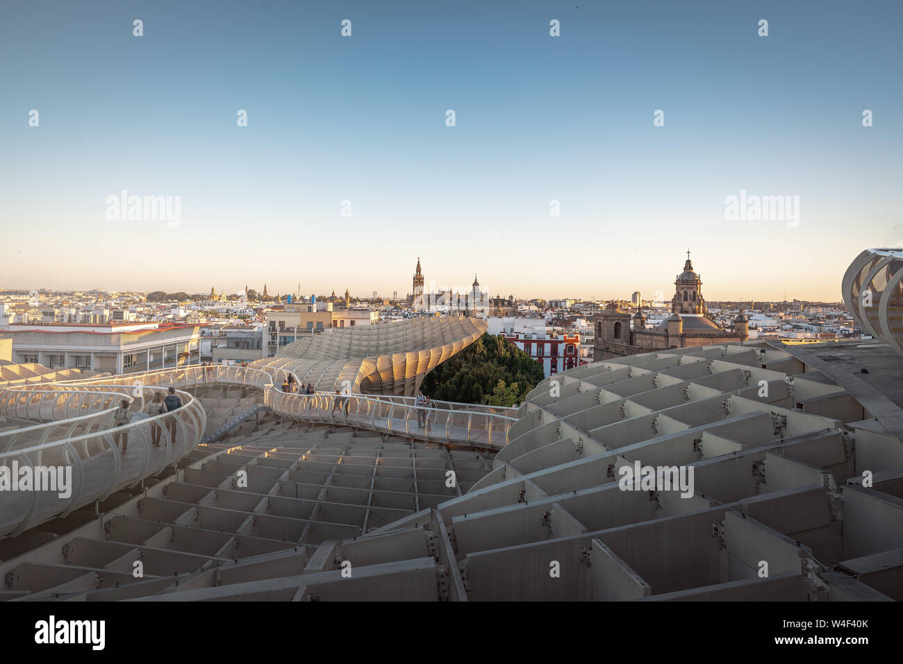 Metropol parasol aerial hi-res stock photography and images - Alamy