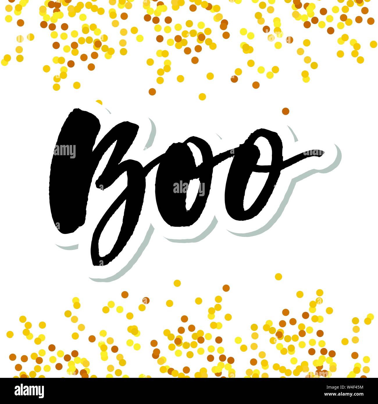 slogan Boo phrase graphic vector Print lettering Stock Vector Image ...