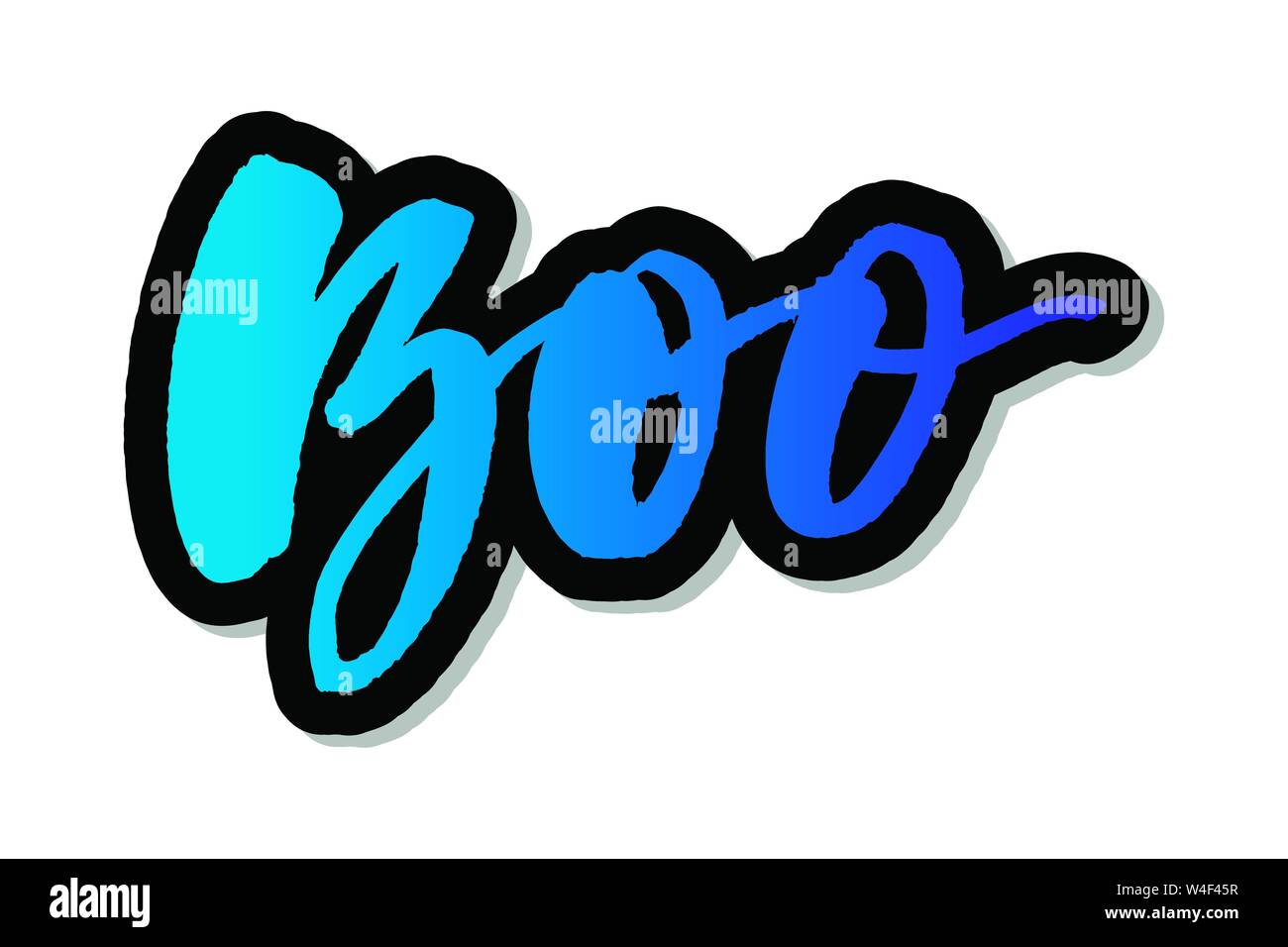 slogan Boo phrase graphic vector Print lettering Stock Vector Image ...