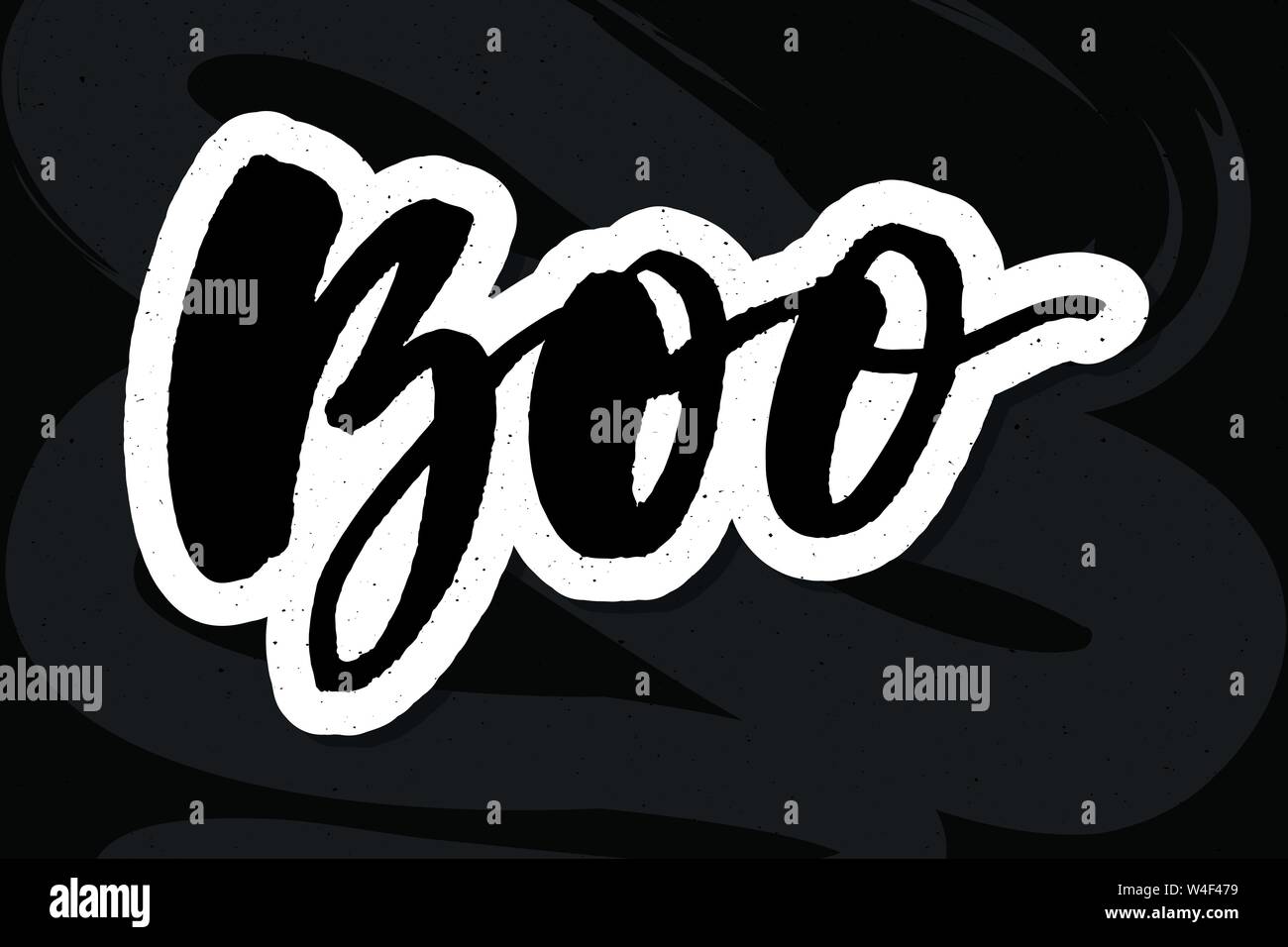 slogan Boo phrase graphic vector Print lettering Stock Vector Image ...