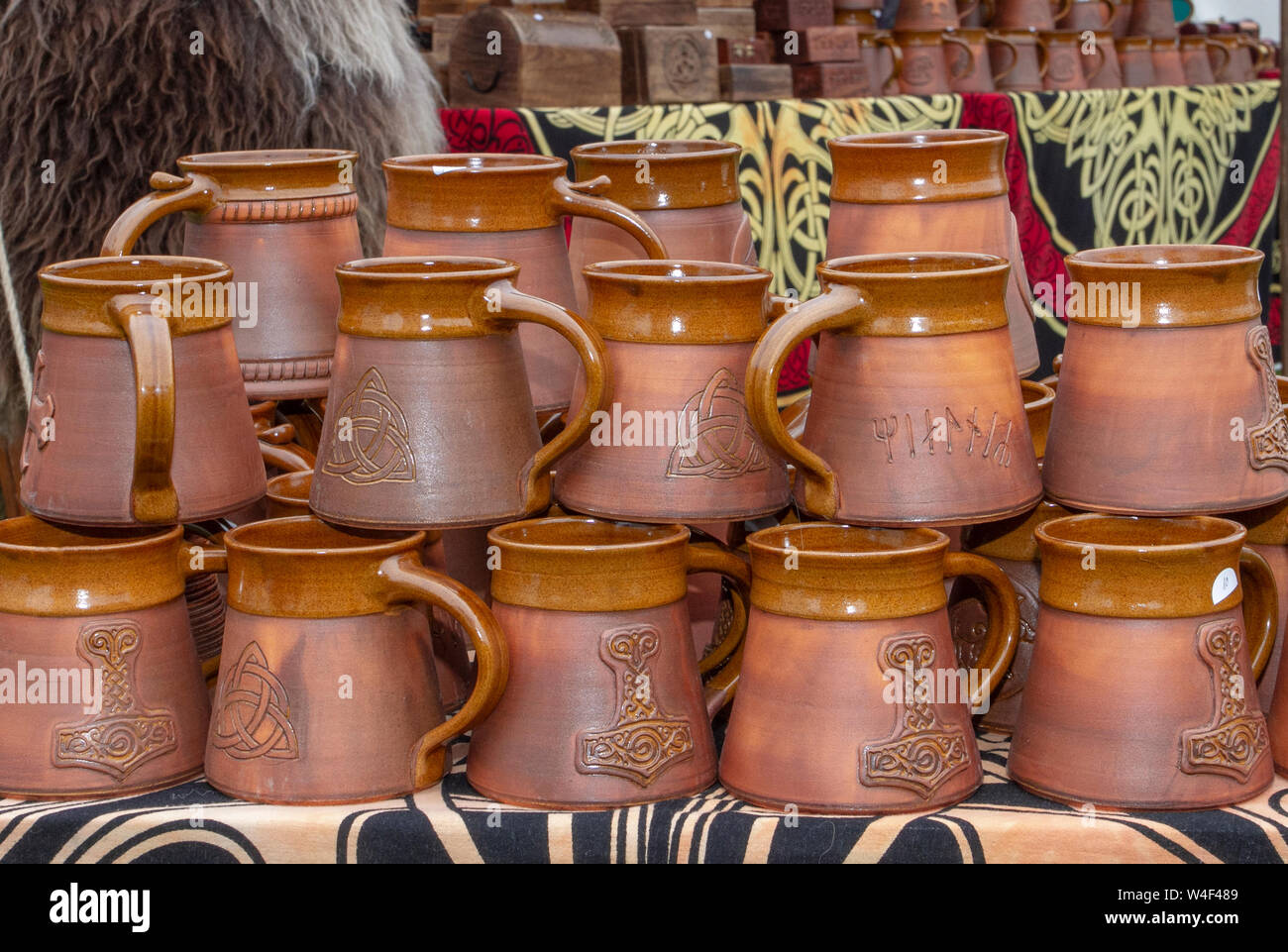 Medieval pottery illustration hi-res stock photography and images - Alamy