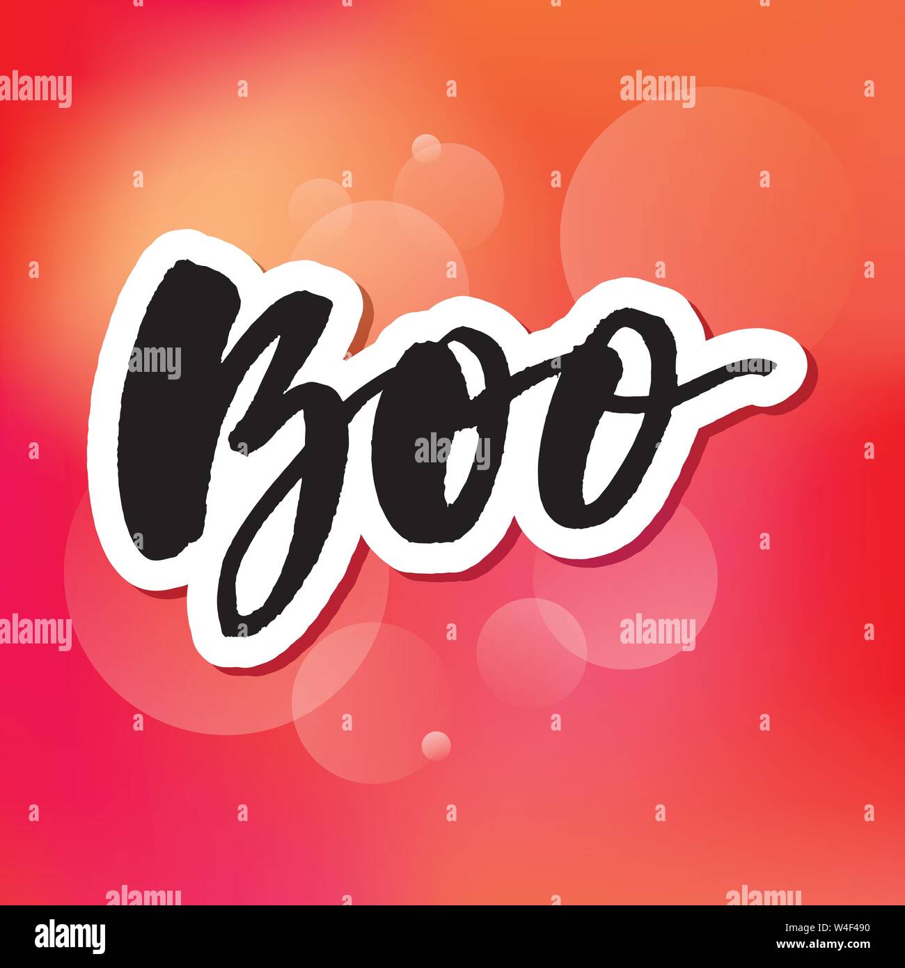 slogan Boo phrase graphic vector Print lettering Stock Vector Image ...