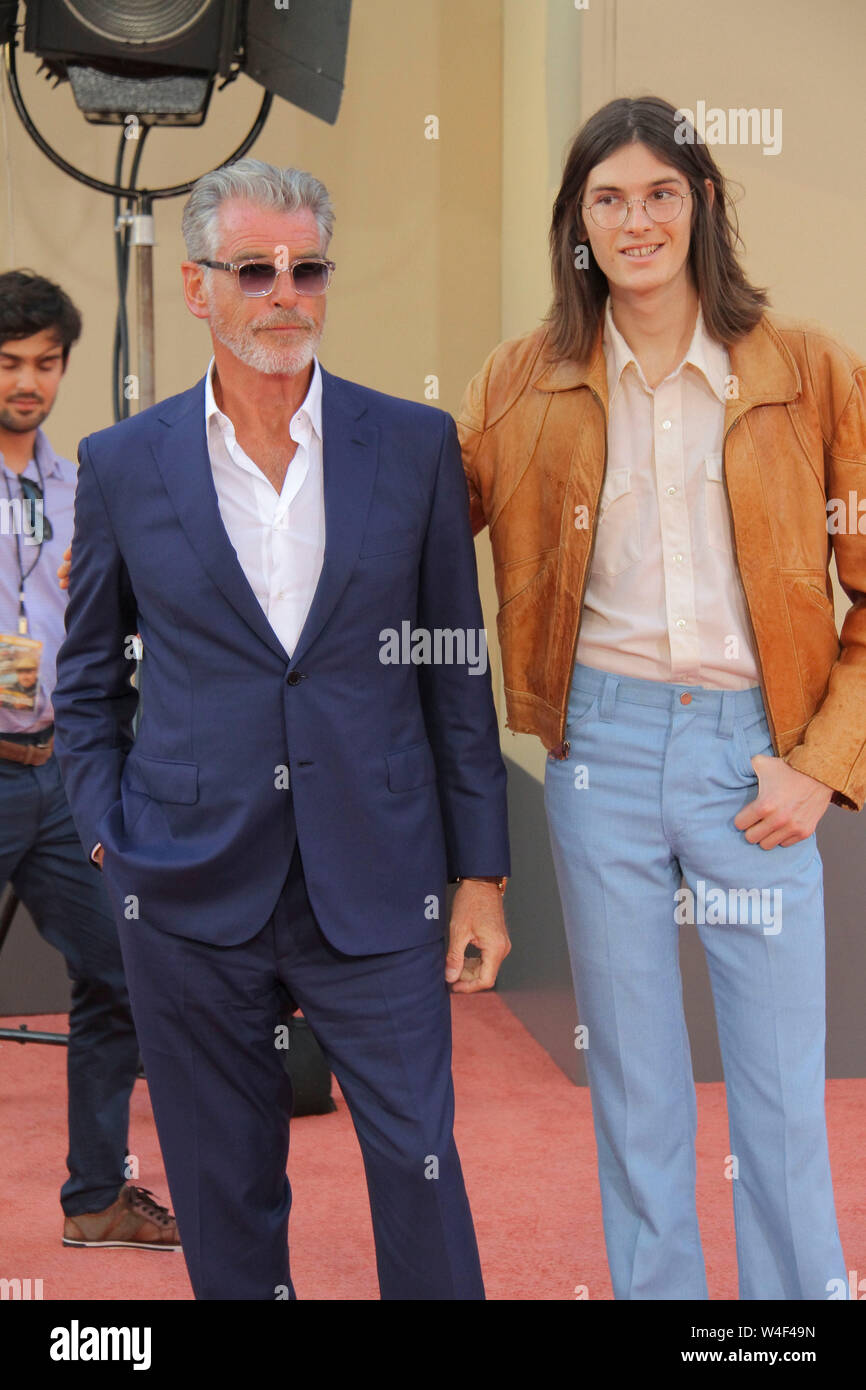 Los Angeles, USA. 22nd July, 2019. Dylan Brosnan at Sony Pictures ...