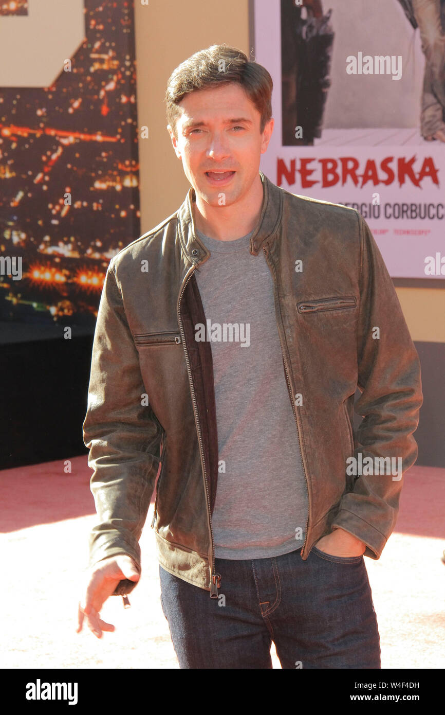 Los Angeles, USA. 22nd July, 2019. Topher Grace at Sony Pictures' "Once ...