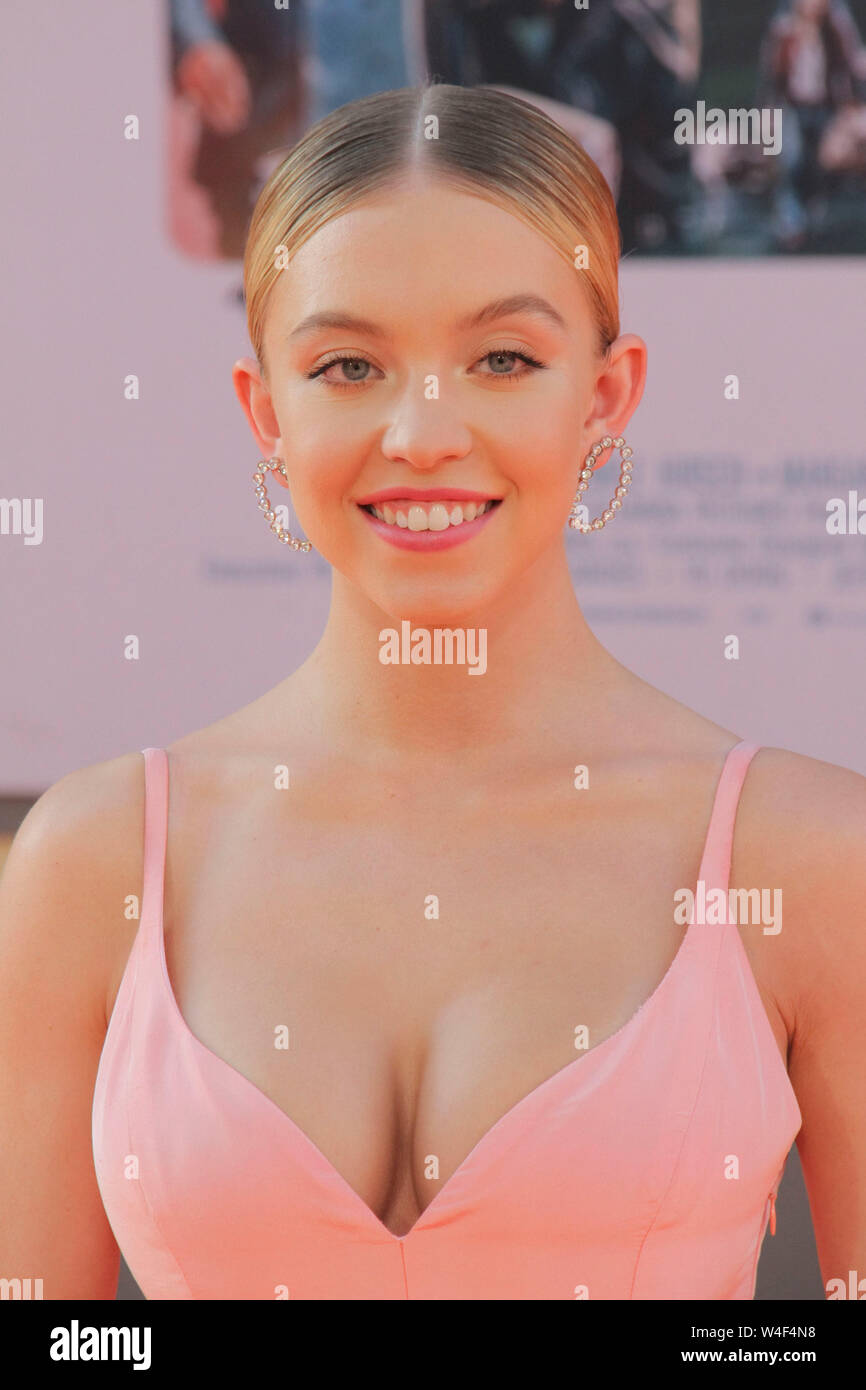 Los Angeles, USA. 22nd July, 2019. Sydney Sweeney at Sony Pictures' "Once Upon a Time.in ...