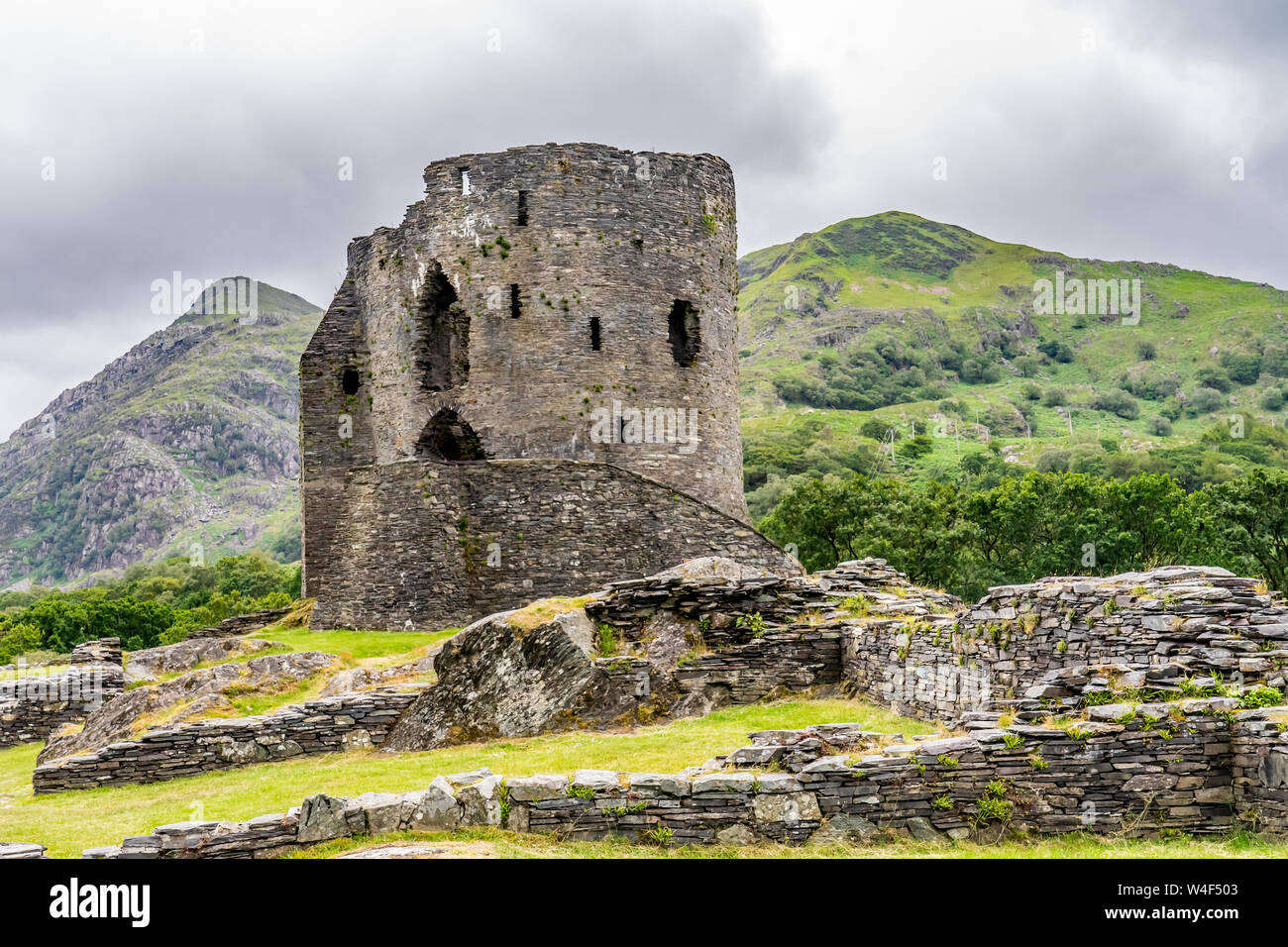 Dolbadarn Castle, Llanberis, North Wales Stock Photo - Alamy