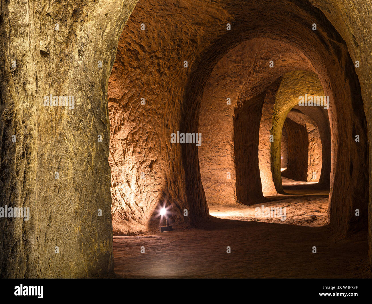 Italy Marche Osimo Cantinone caves Stock Photo - Alamy