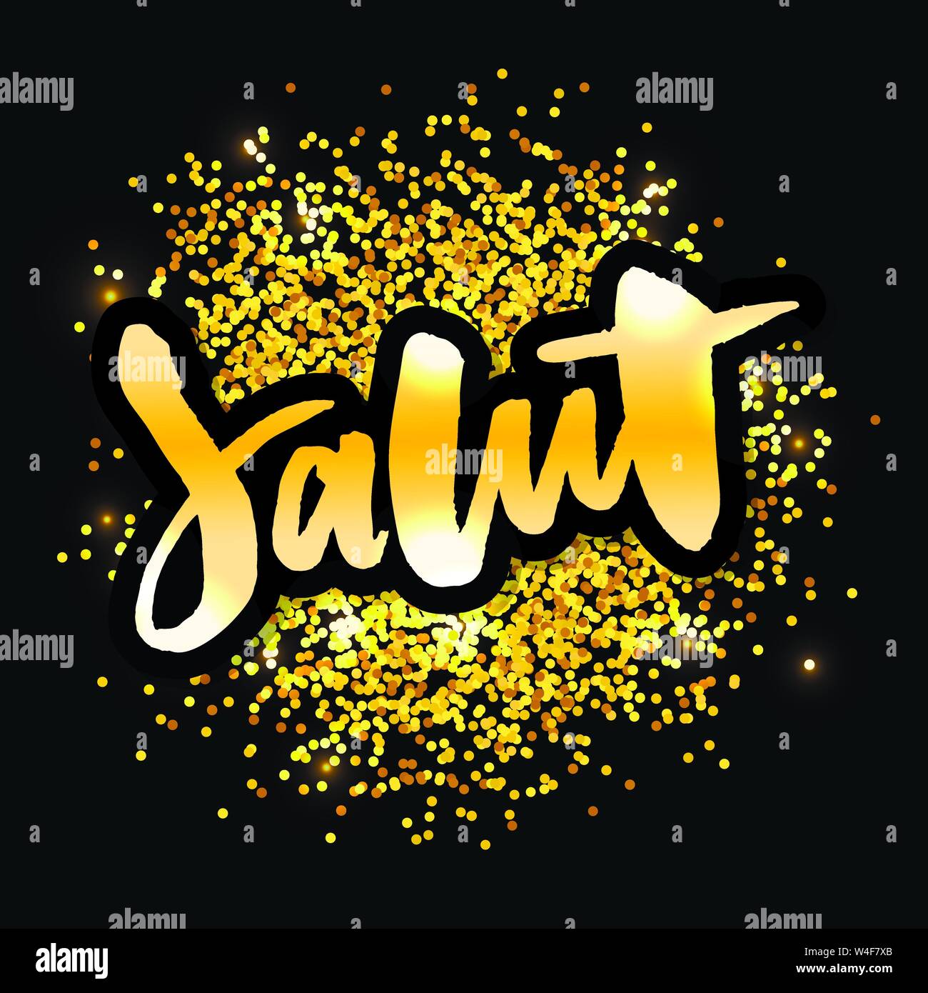 Salut vector vectors hi-res stock photography and images - Alamy