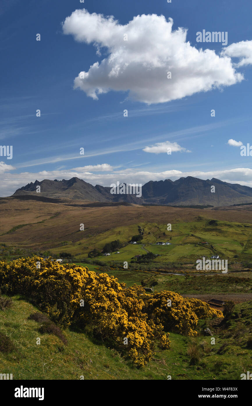 the cuillin;mountain range;isle of skye;scotland Stock Photo - Alamy