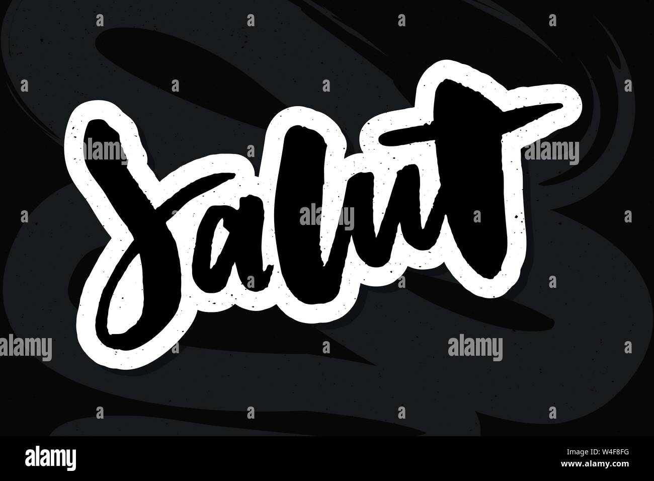 Salut vector vectors hi-res stock photography and images - Alamy