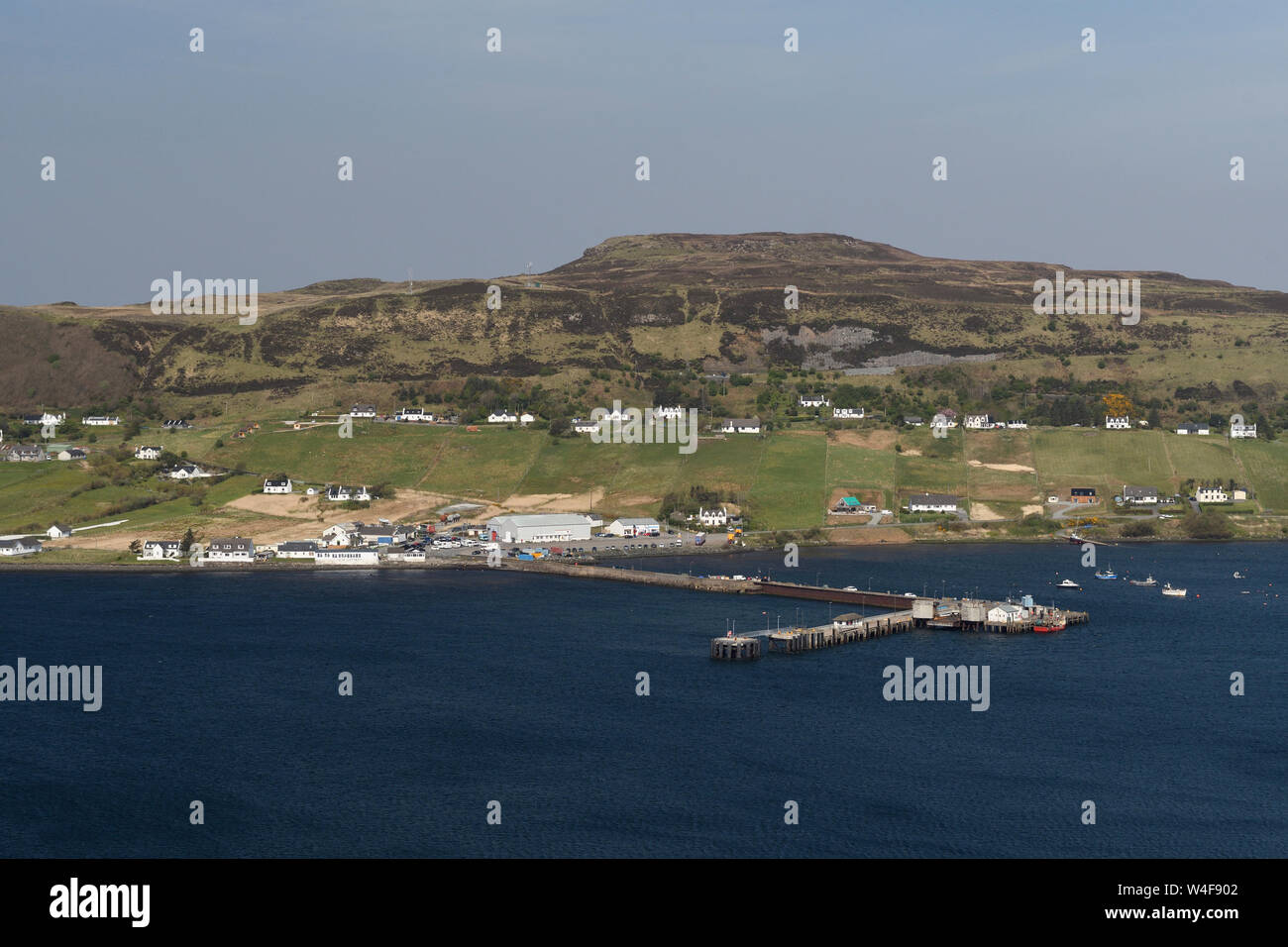uig ferry terminal;isle of skye;scotland Stock Photo - Alamy