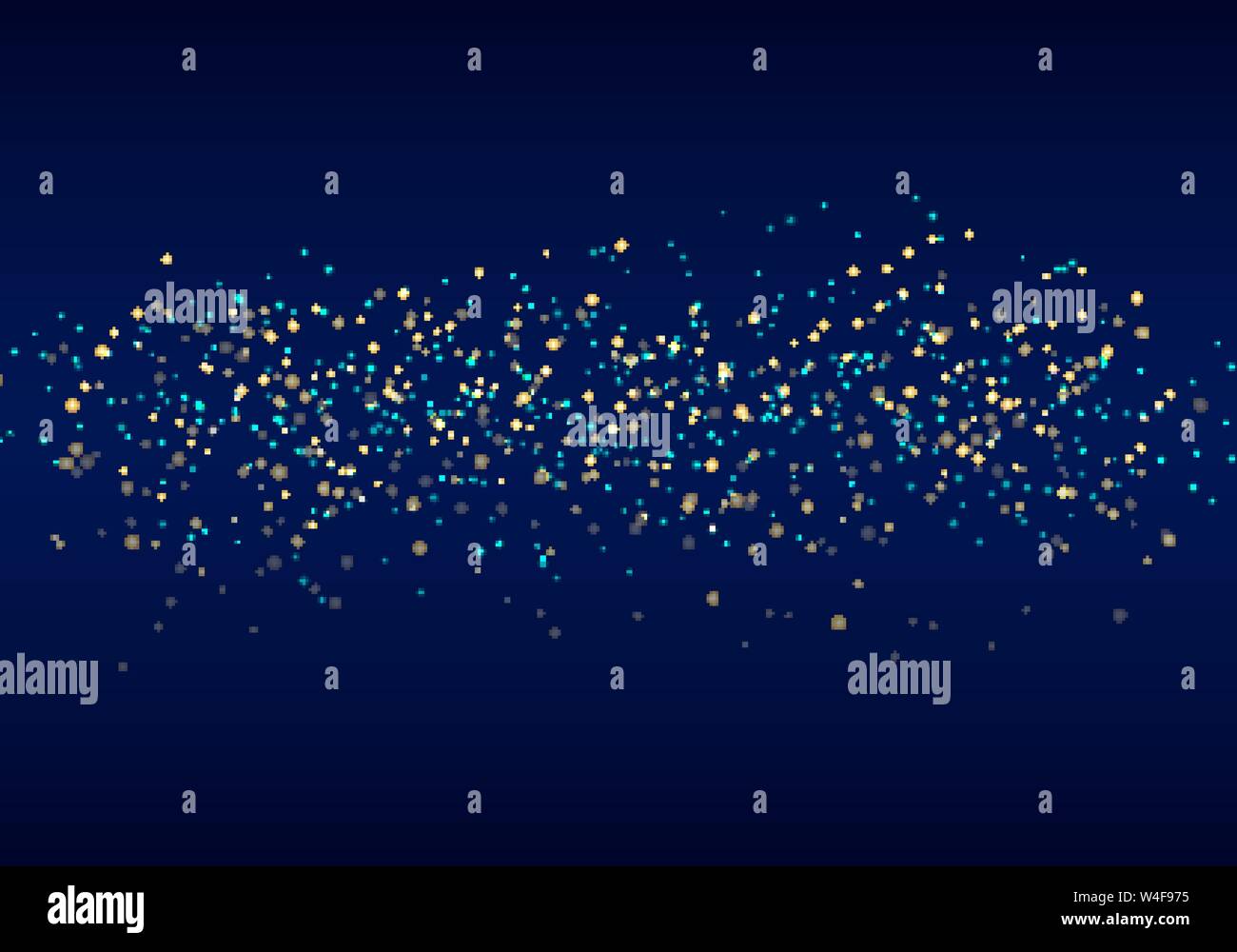 Raining Glitter Background