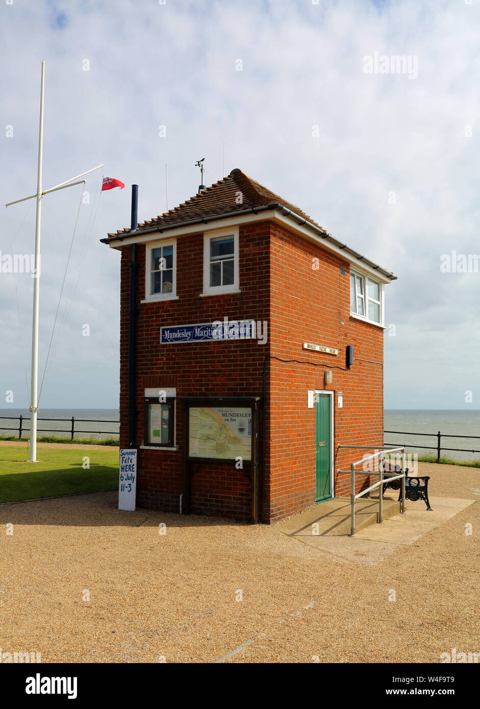 mundesley maritime museum on the norfolk coast Stock Photo - Alamy