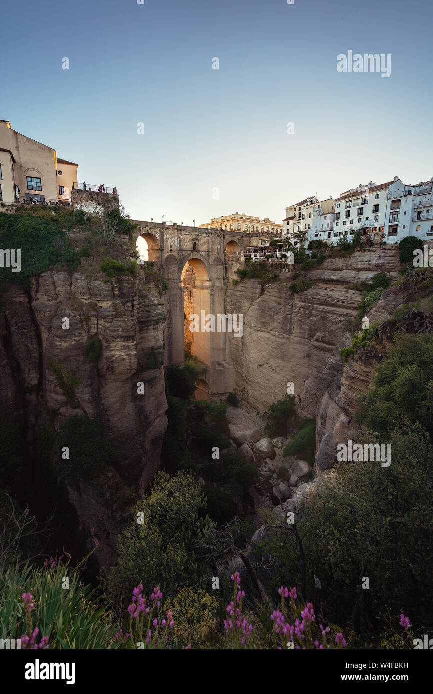 Ronda Puente Nuevo Bridge - Ronda, Malaga Province, Andalusia, Spain ...