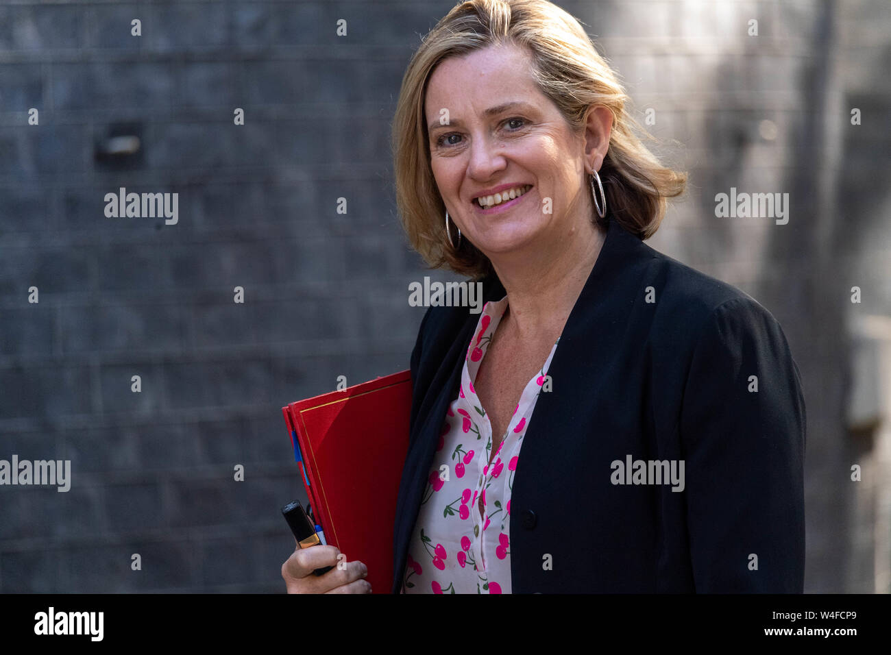 London, UK. 23rd July 2019. Amber Rudd MP PC Work and Pensions ...