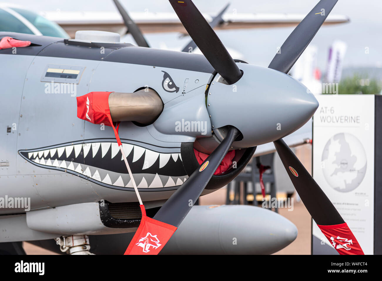 Textron Aviation AT-6B Wolverine at Royal International Air Tattoo ...