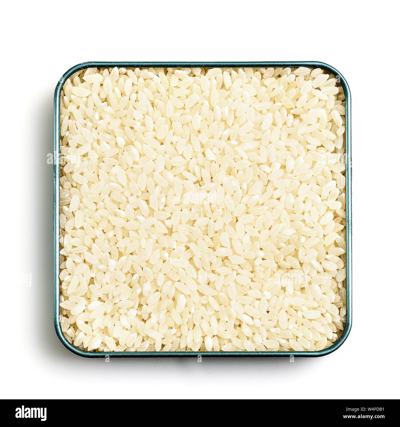 White rice background texture Cut Out Stock Images & Pictures - Alamy