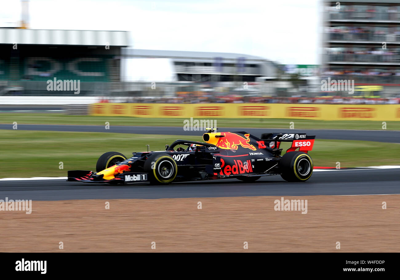 Red Bull Racing driver Pierre Gasly in action during practice for the ...