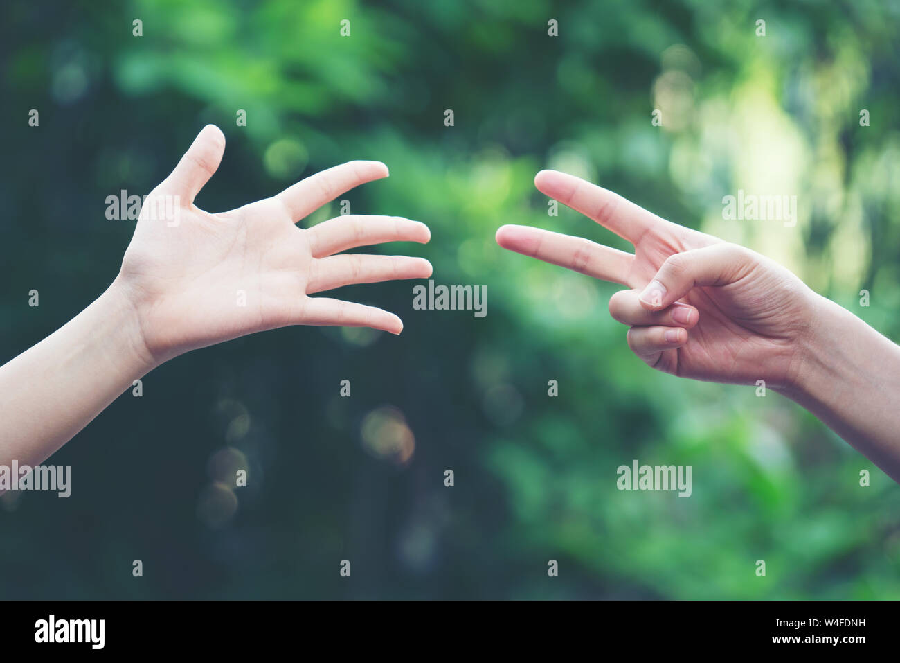 Rock hand symbol hi-res stock photography and images - Alamy