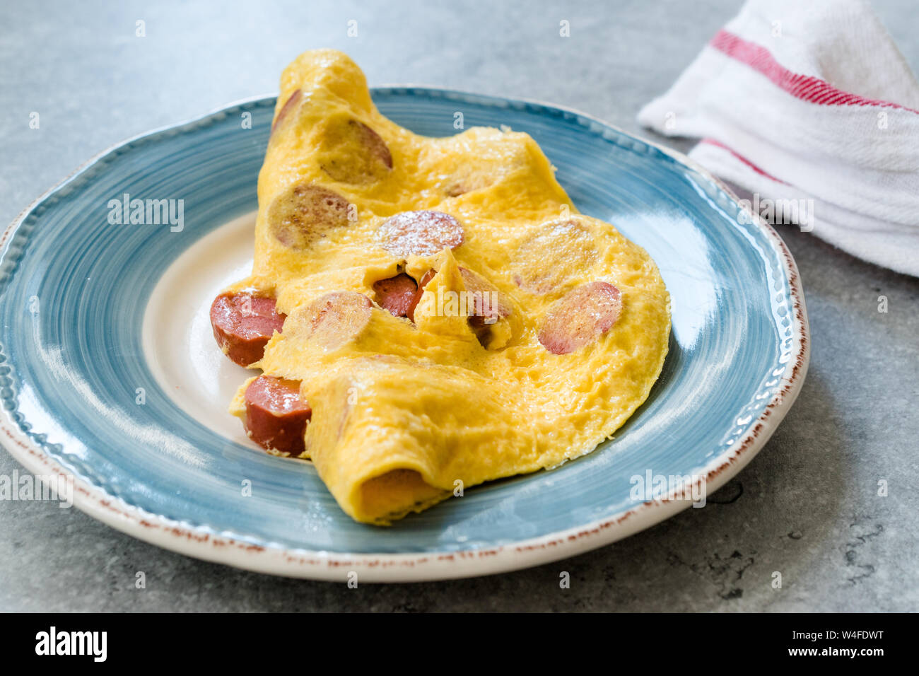 Folded Omelette High Resolution Stock Photography and Images - Alamy