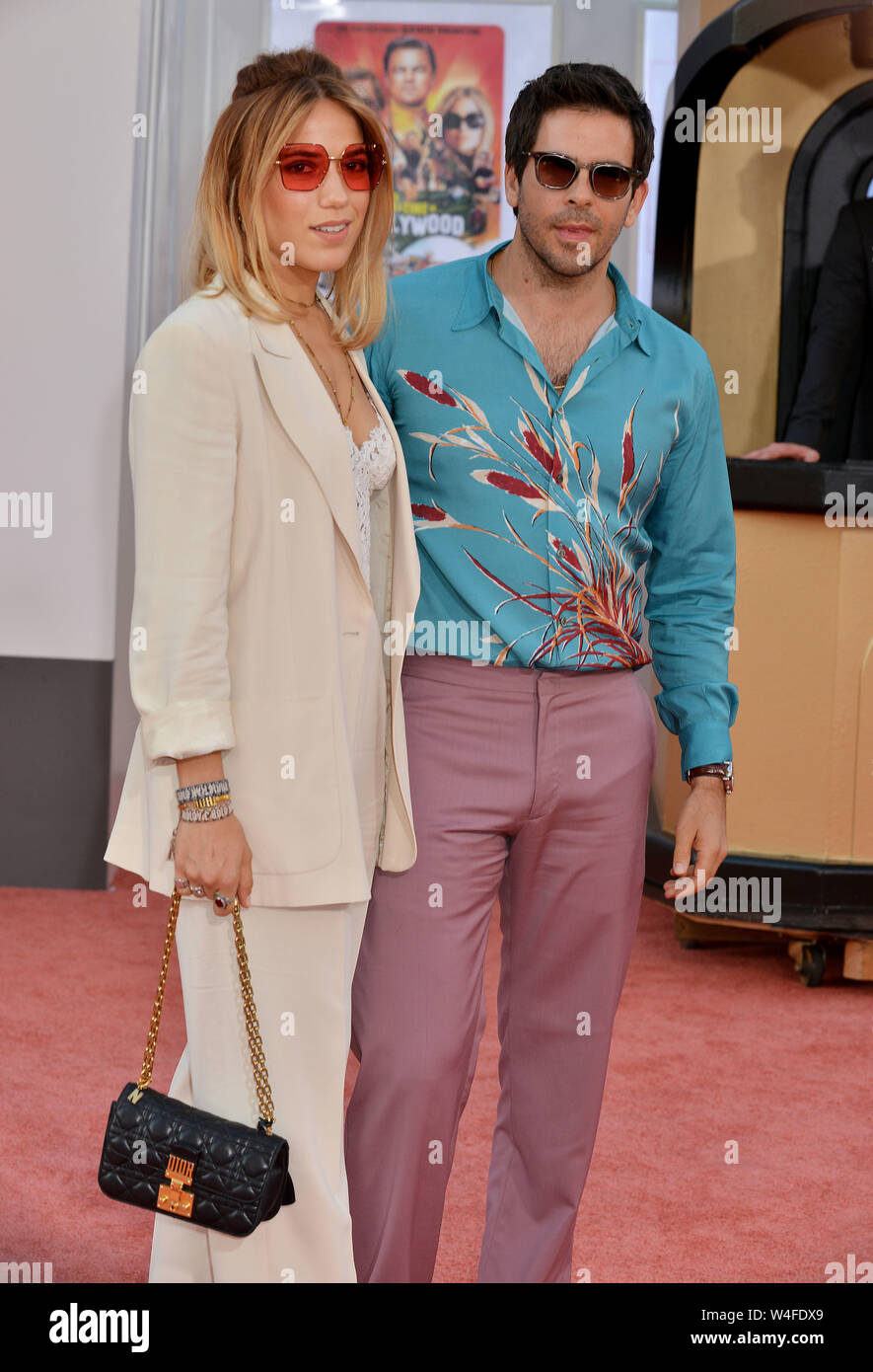 Los Angeles, USA. 22nd July, 2019. Eli Roth arrives at the Sony ...