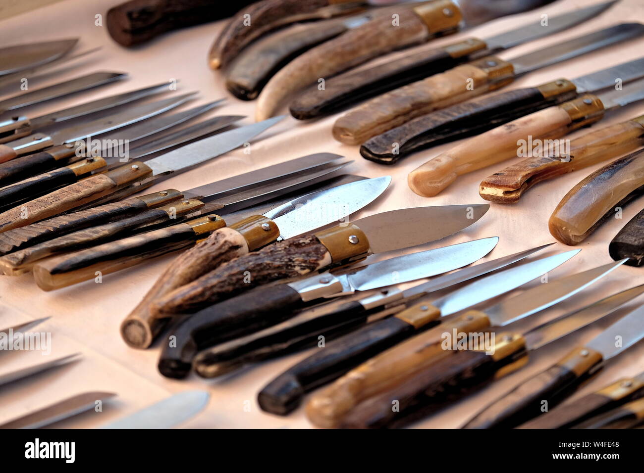 traditional handicraft Sardinian clasp knives Stock Photo - Alamy