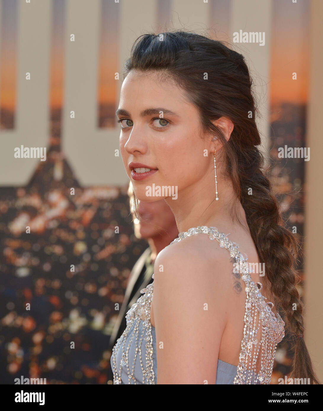 Los Angeles, USA. 22nd July, 2019. Sarah Margaret Qualley 146 arrives ...