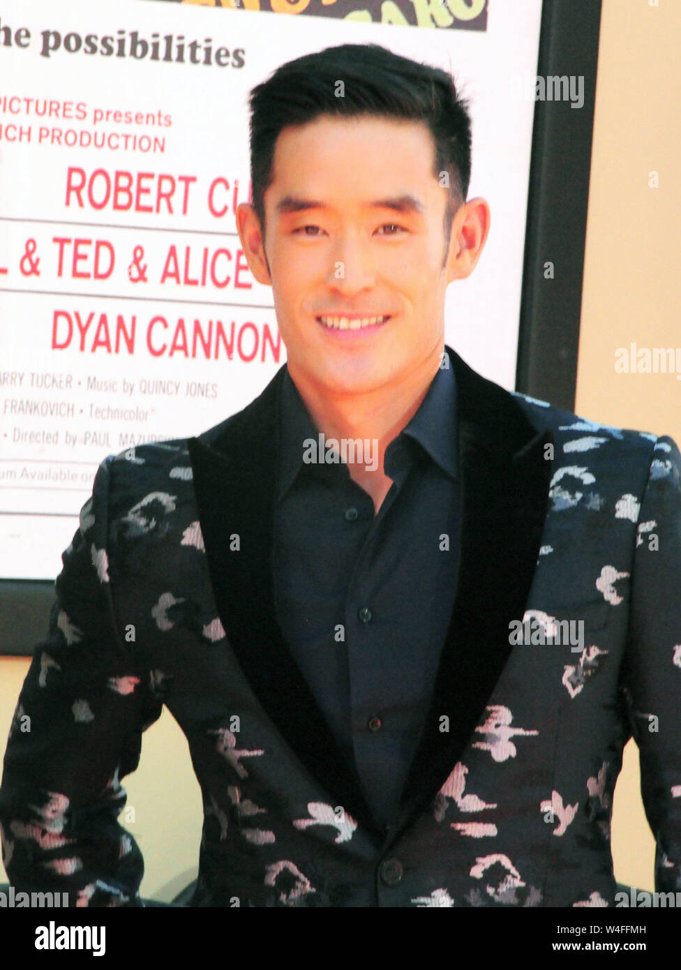 Hollywood, California, USA 22nd July 2019 Actor Mike Moh attends Sony ...
