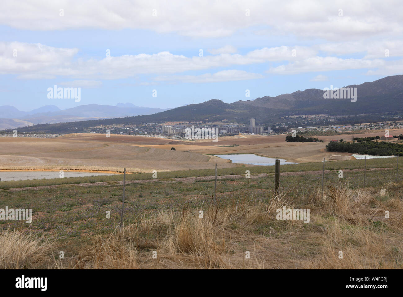 Nearing Caledon in the Overberg region of the Western Cape Province of ...