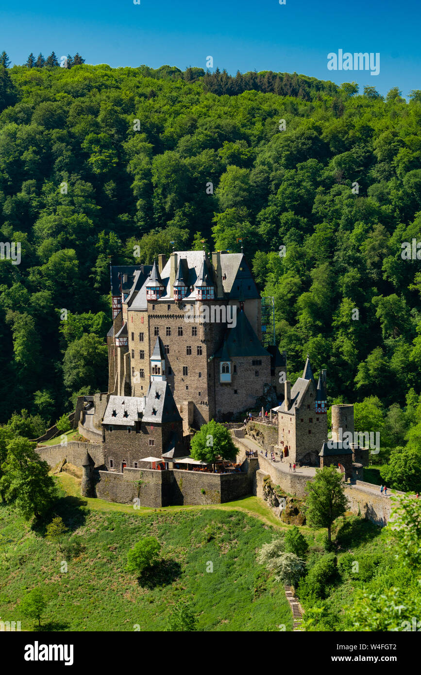 Burg Eltz castle in Rhineland-Palatinate state, Germany Stock Photo - Alamy