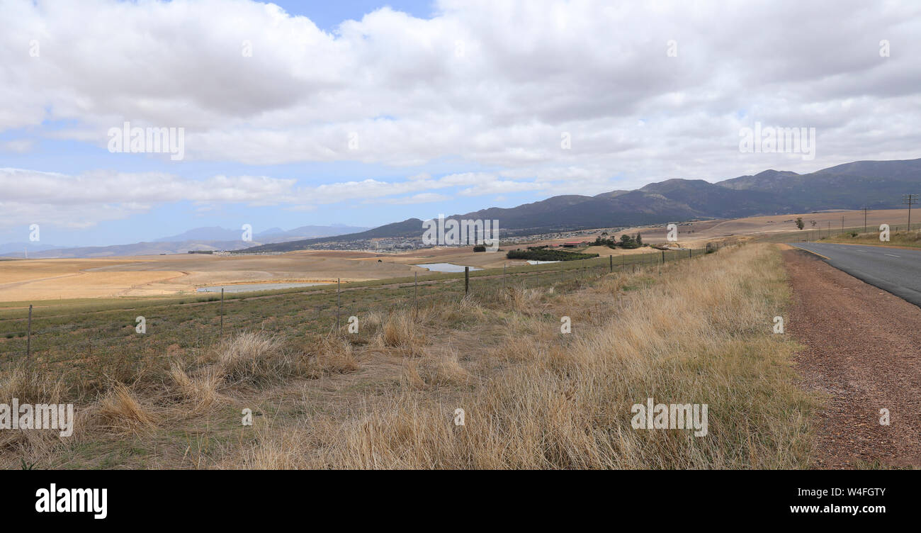 Nearing Caledon in the Overberg region of the Western Cape Province of ...