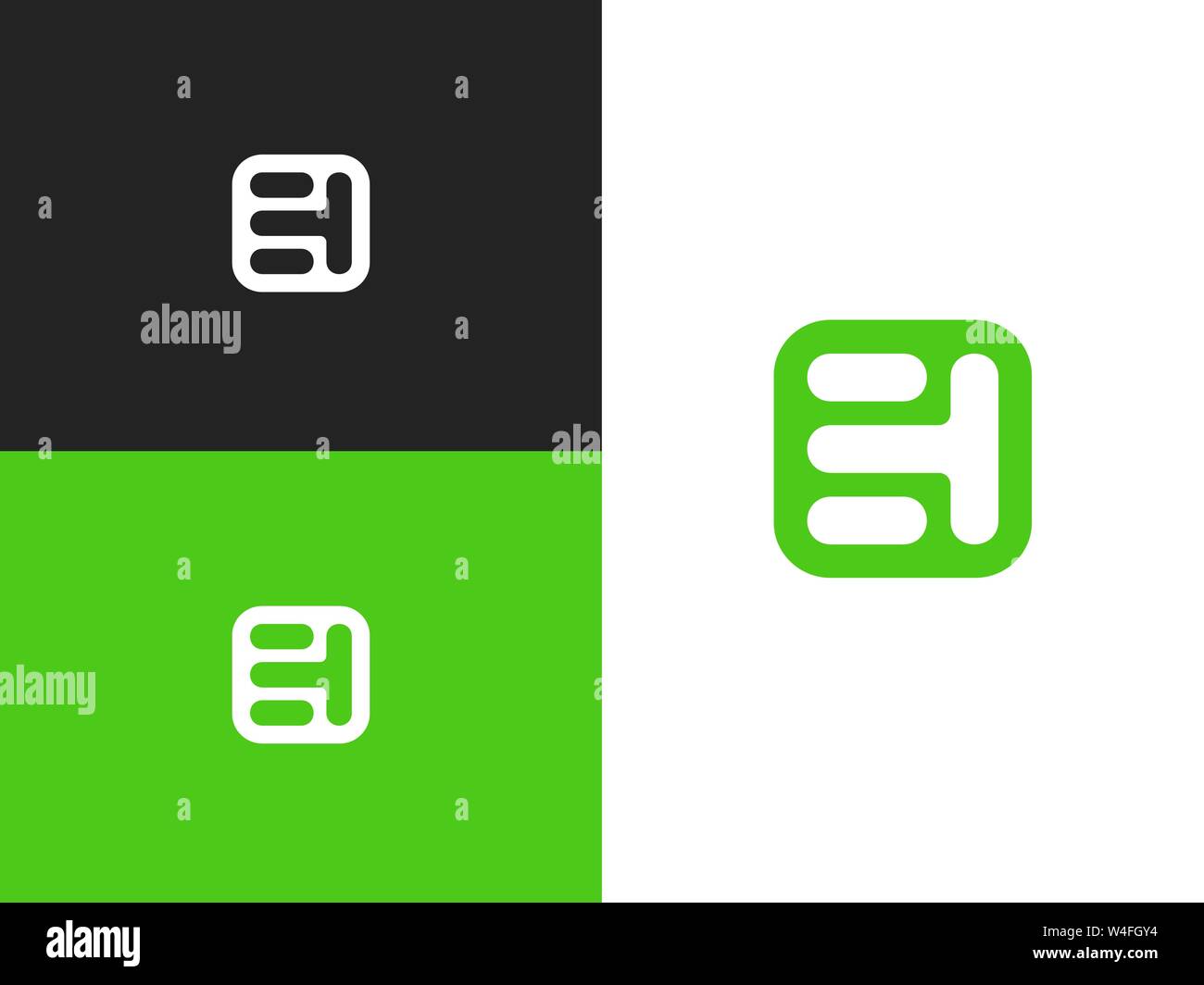 Stylized number three logo, vector sign number 3 Stock Vector Image ...