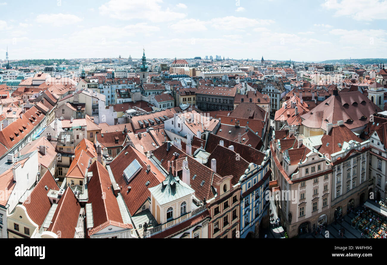 Beautiful buildings around prague hi-res stock photography and images ...