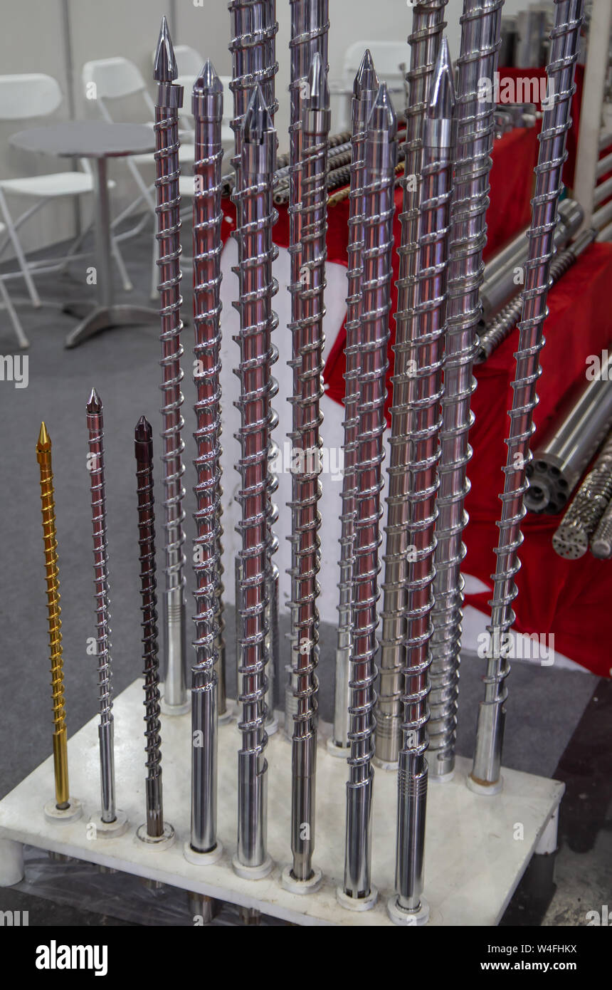 Injection molding screw for industry plastic injection machine Stock ...