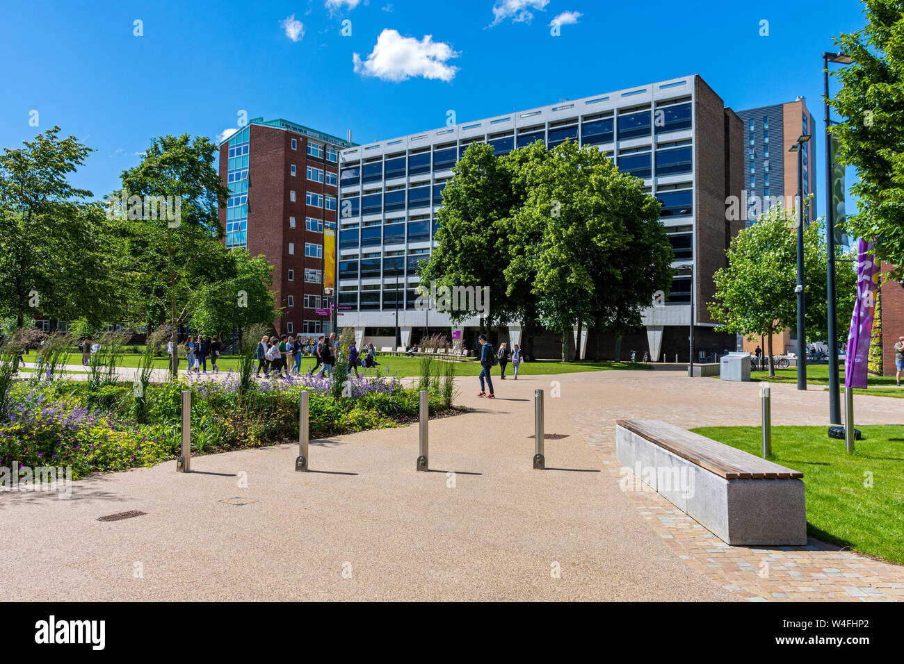 University of manchester campus hi-res stock photography and images - Alamy