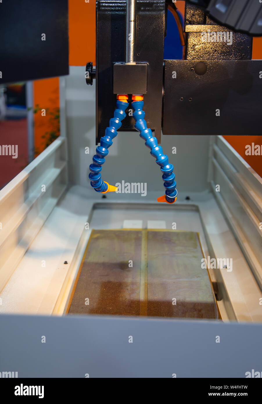 Fully automatic CNC hydraulic surface grinding machine Stock Photo - Alamy