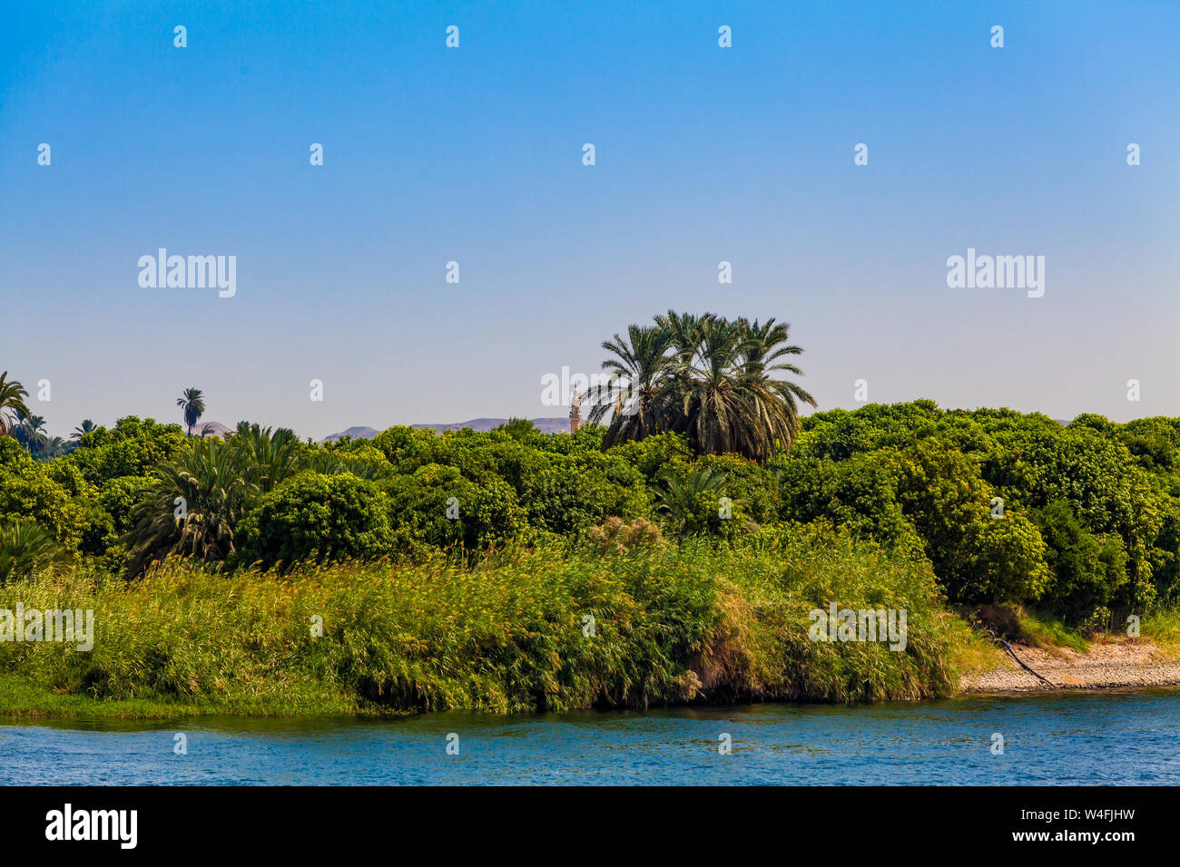 Life on the River Nile in Egypt Stock Photo - Alamy